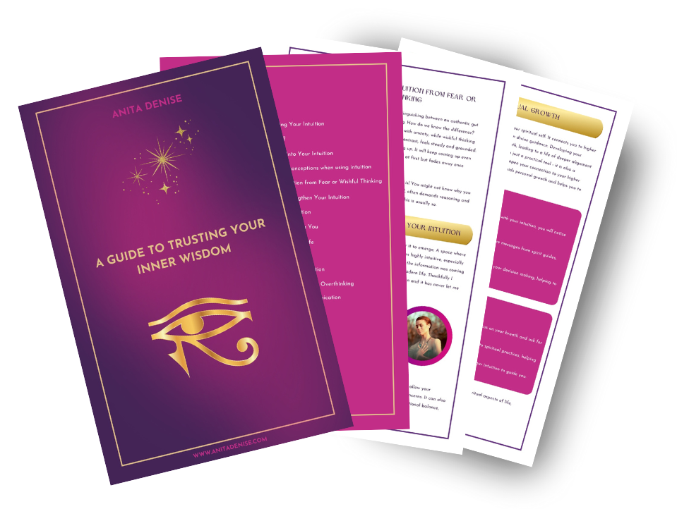 A Guide To Trusting Your Inner Wisdom Ebook ⋆ Anita Denise Psychic Medium